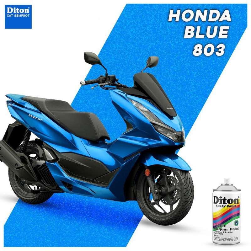 Jual Cat Semprot Pilok Pylox Pilox Diton 300cc - Honda Blue 803 Di ...