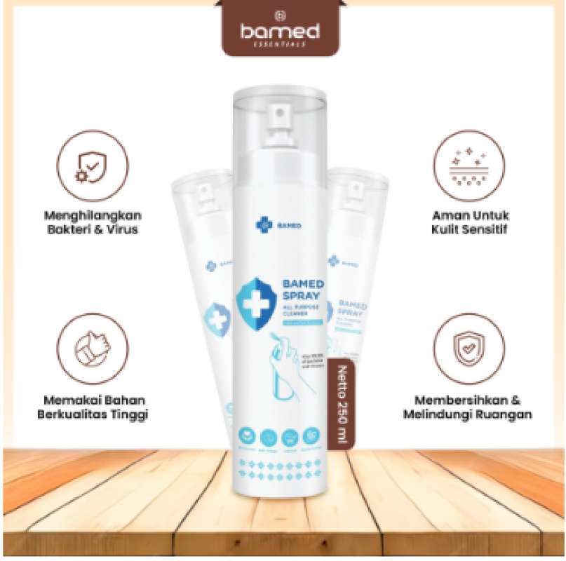 Jual Bamed Spray All Purpose Cleaner Aerosol 250 Ml Di Seller Bamed ...