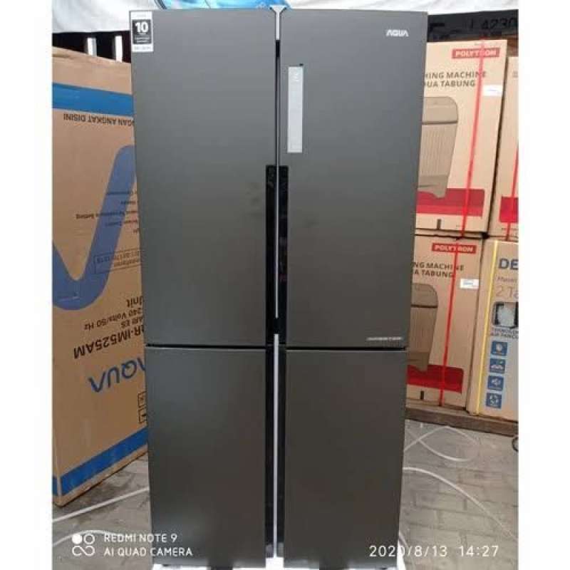 Jual Kulkas Aqua Side By Side 4 Pintu Aqr-im525am Inverter Resmi Diskon Di Seller Tubruks ...