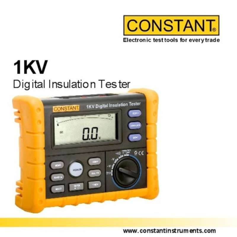 Promo Constant 1 Kv Digital Insulation Tester 1000v Tester Megger 1kv ...