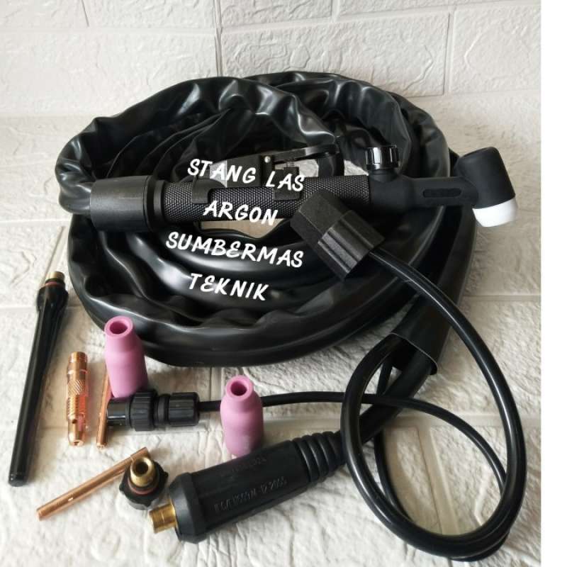 Promo Stang Las Argon Wp17v-2 Tig Torch Wp 17 Valve X 4 Meter Tang Las ...