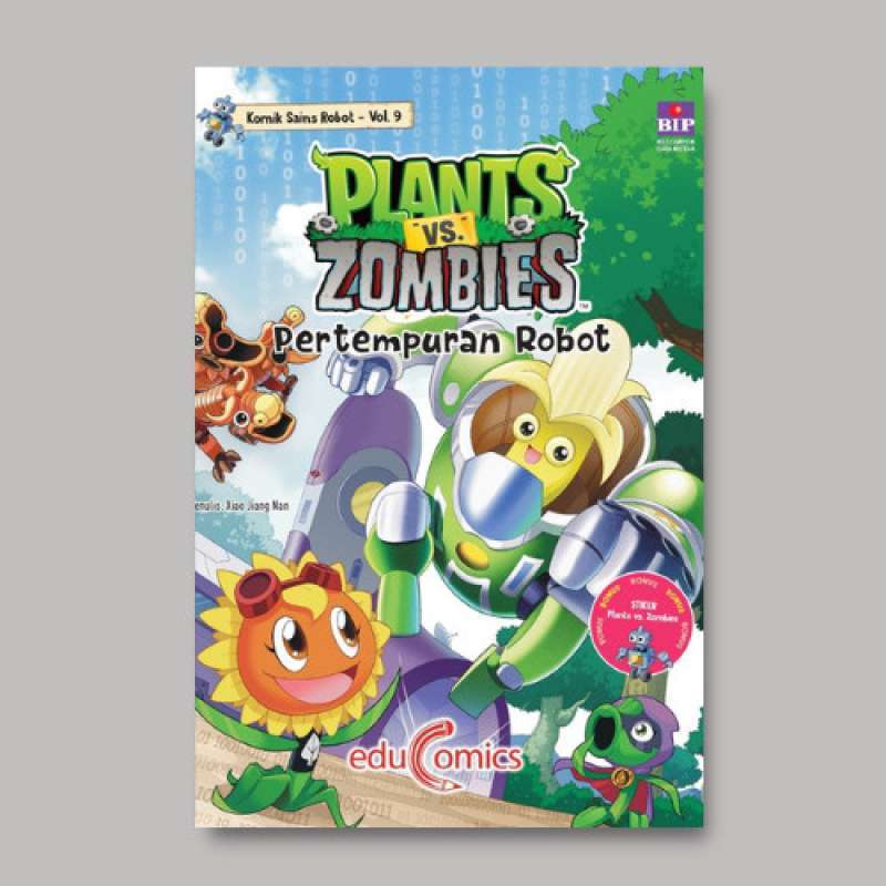 Promo Buku Plants Vs Zombies Komik Sains Robot 9: Pertempuran Robot Diskon 23% Di Seller Pinglan ...