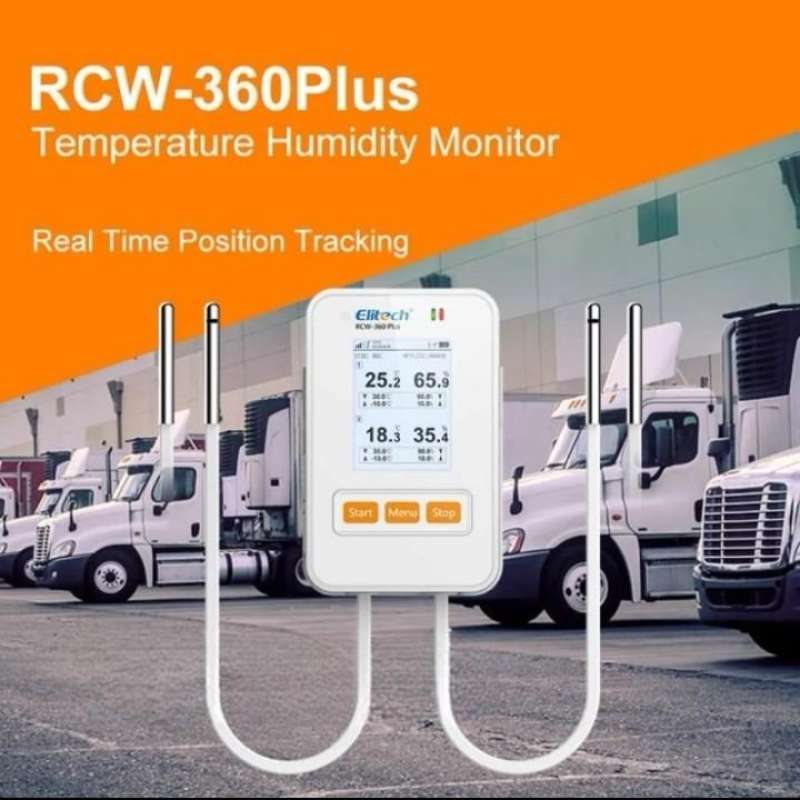 Jual Wifi Temperature Humidity Data Logger Rcw36o Elitech Alarm Rcw-360 ...