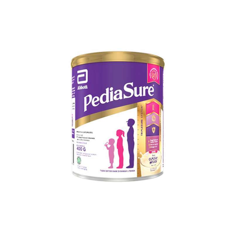 Jual Pediasure Triplesure Classic Milky Tin 400 Gr Di Seller Hypermart ...