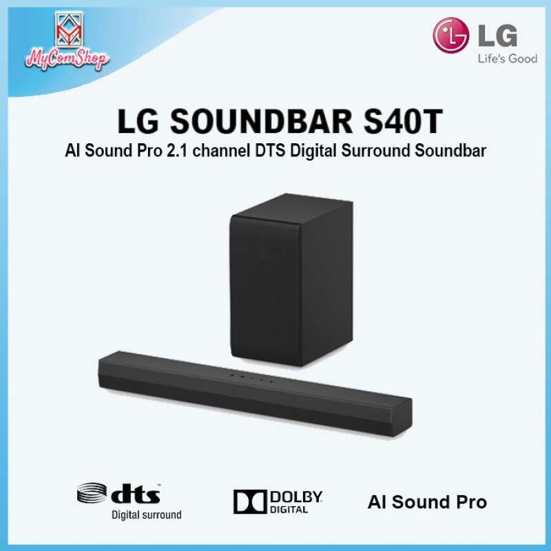 Jual Lg Soundbar S40t 2.1-channel Speaker Dolby Digital With Ai Sound ...