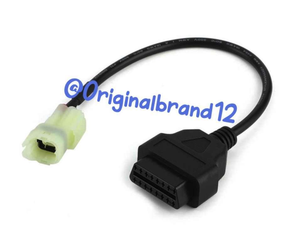 Promo Adapter Kabel Obd2 Dlc Motor Ecu Socket 16 Pin To 4 Pin Baru ...