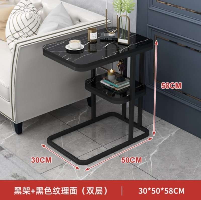 Promo Nordic Side Table Living Room Coffee Table Gold Mtf Marble Meja Kecil - Tipe B Multicolor ...
