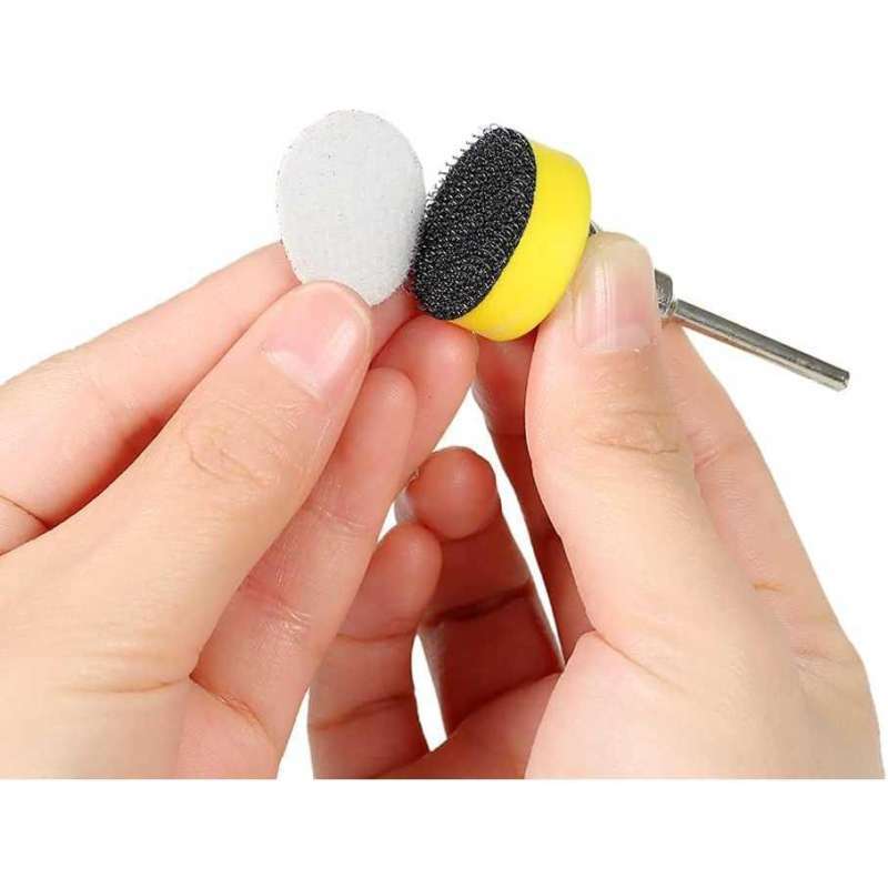 Jual Newone Mata Bor Polishing Fiber Wheel Sanding Disc 100pcs New-1511 ...
