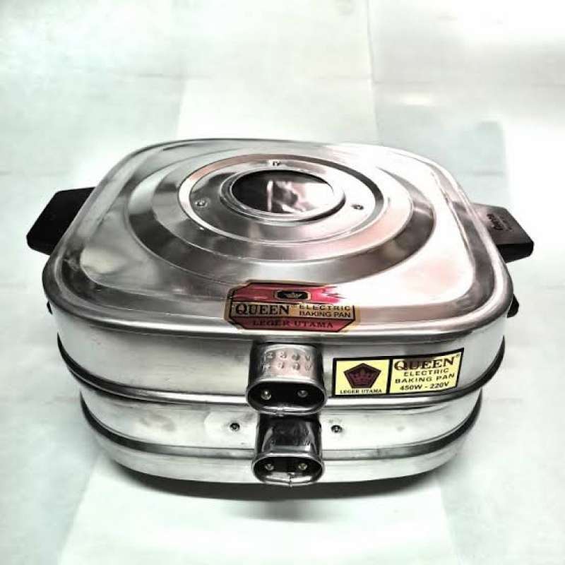 Promo Baking Pan Listrik Queen / Oven Kue Lapis 600 Watt Diskon 12% Di ...