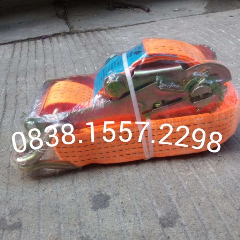 Promo Tali Pengikat Barang 2 Inch X 8 Meter Track Belt Kargo Lashing 8 ...