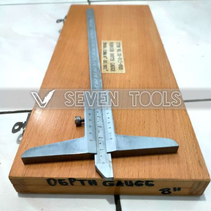Promo Alat Ukur Kedalaman Vernier Depth Gauge 8 Inch Sigmat Manual ... Promo Alat Ukur Kedalaman Vernier Depth Gauge 8 Inch Sigmat Manual ...