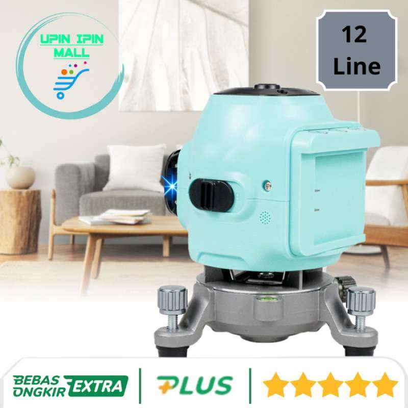 Promo Alat Ukur Dimensi Laser Self Leveling Jector Green Laser 12 Line ...