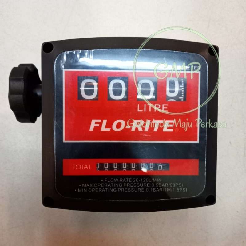 Promo Meteran Solar Flo-rite 4 Digit 1 Inch - Flow Meter - Flowmeter ...