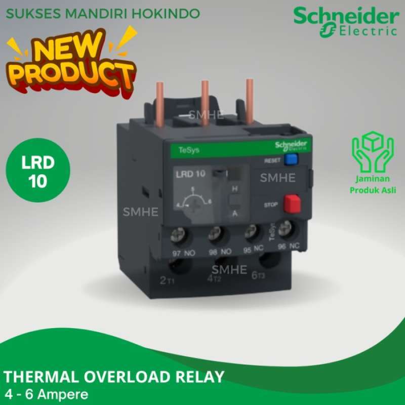 Promo Lrd10 Lrd 10 Thermal Overload Relay Schneider Tesys Sni Diskon 23 ...