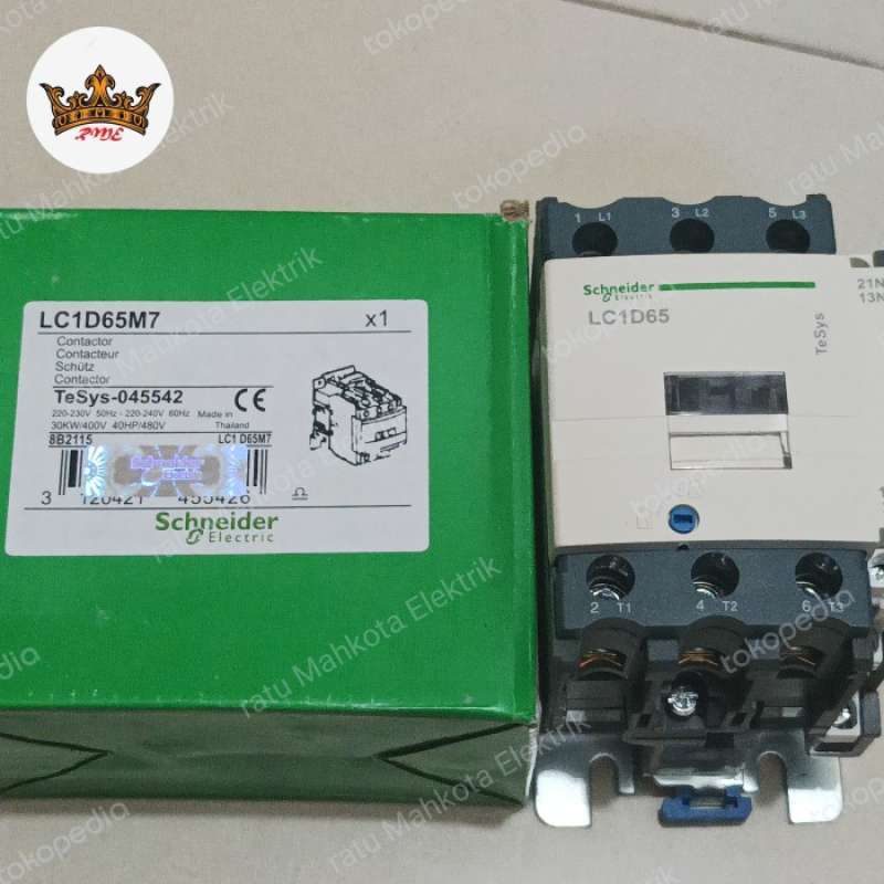 Promo Magnetic Contactor Schneider Lc1d65 M7 Magnetik Kontaktor Lc1d65m7 Diskon 23% Di Seller ...