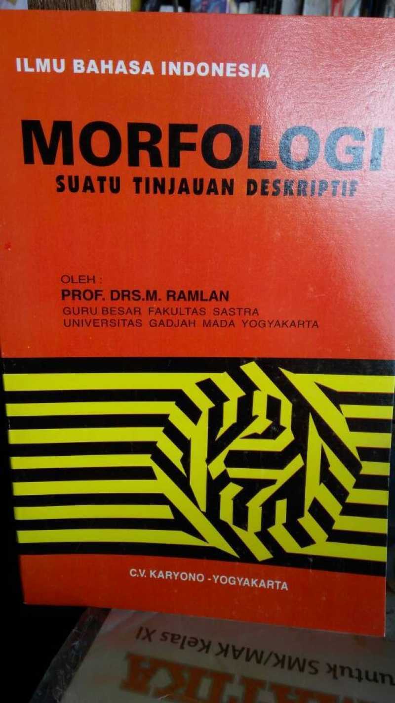 Promo Morfologi, Prof Drs M. Ramlan Diskon 23% Di Seller Anjangsana ...
