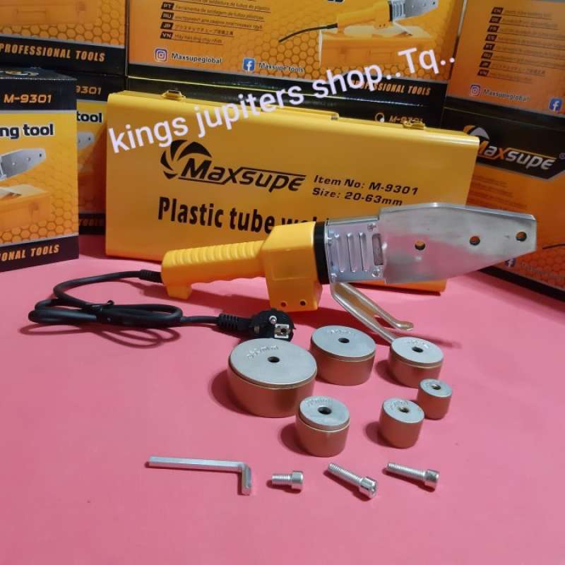 Promo Mesin Pemanas Las Pipa Pvc Hdpe Ppr Plastik Supe Edtron Kapusi ...
