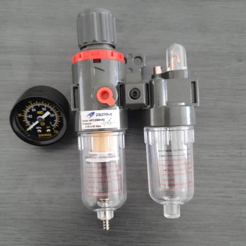 Promo Air Filter Regulator Pneumatic/filter Udara Kompressor Afc 2000 ...