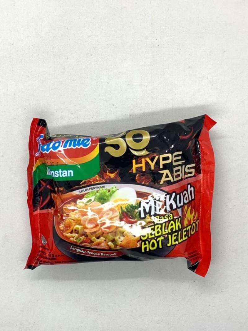 Jual Mie Instan Indomie Hype Seblak Hot Jeletot 75gram Di Seller ...