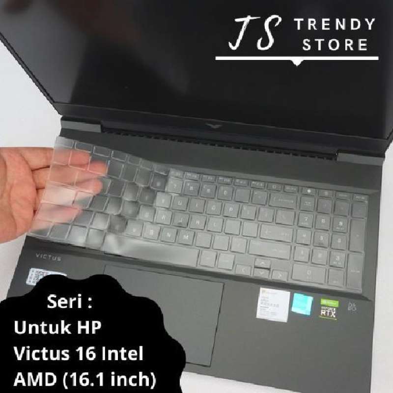 Jual Keyboard Protector Cover Hp Victus 15 Intel Amd 15.6 Inch Gaming ...