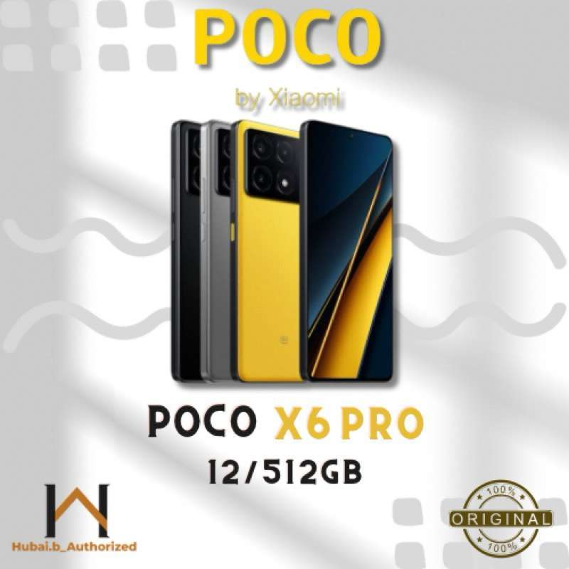 Jual Poco X6 Pro 5g 12/512gb Garansi Resmi Official Xiaomi Ram 12/512 Gb - Random Di Seller ...