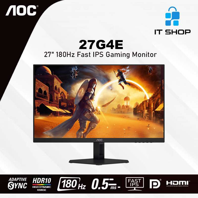 Jual Aoc 27g4e Fast Ips Fhd 0.5ms Adaptivesync Gaming Monitor 27 Inch ...
