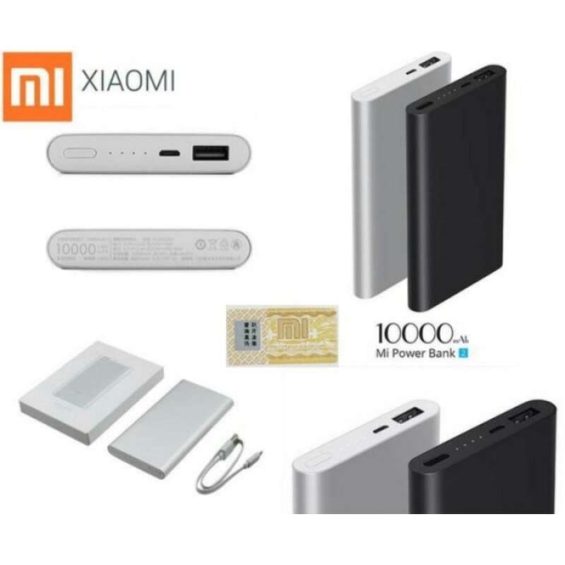Jual Power Bank 10000 Mah Powerbank Mi 10000mah Port