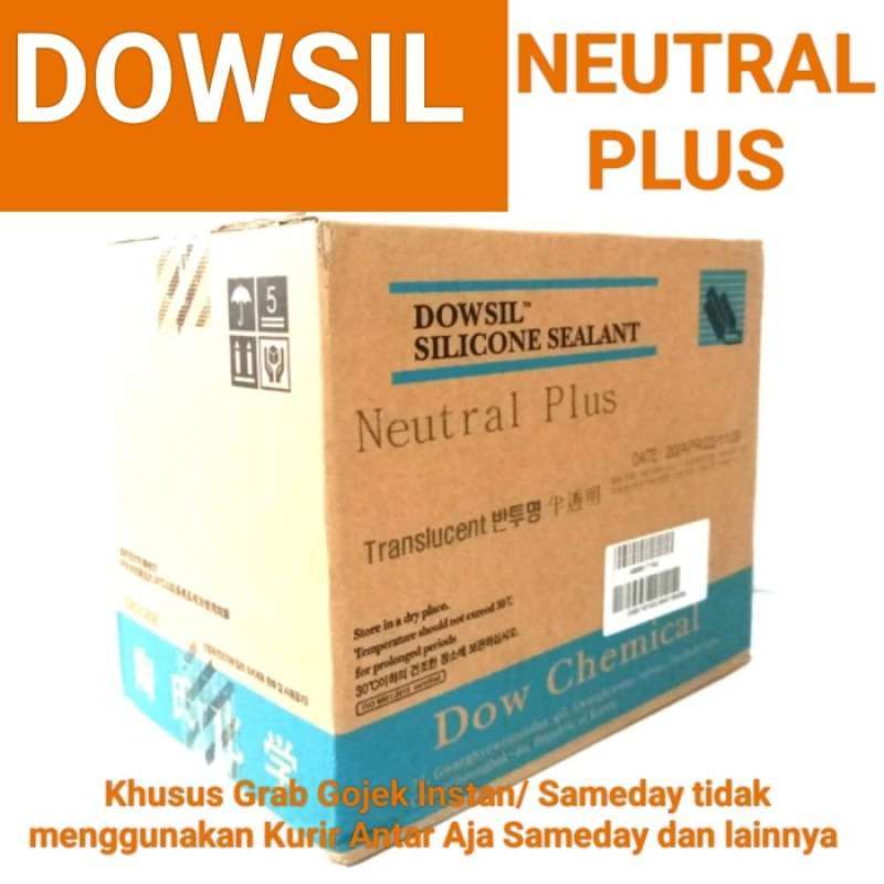 Promo Lem Silicone Sealant Dowsil Netral Plus/dowsil Neutral Plus-grab ...
