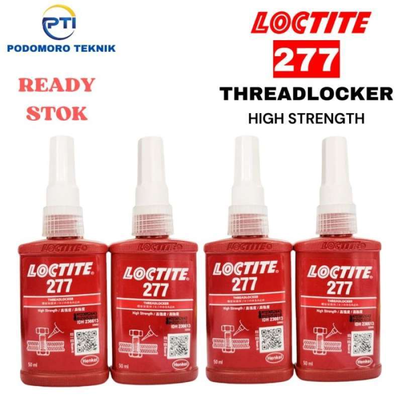 Promo Loctite 277 High Strenght Threadlocker 50ml Lem Baut Loctite 277 Diskon 50% Di Seller ...