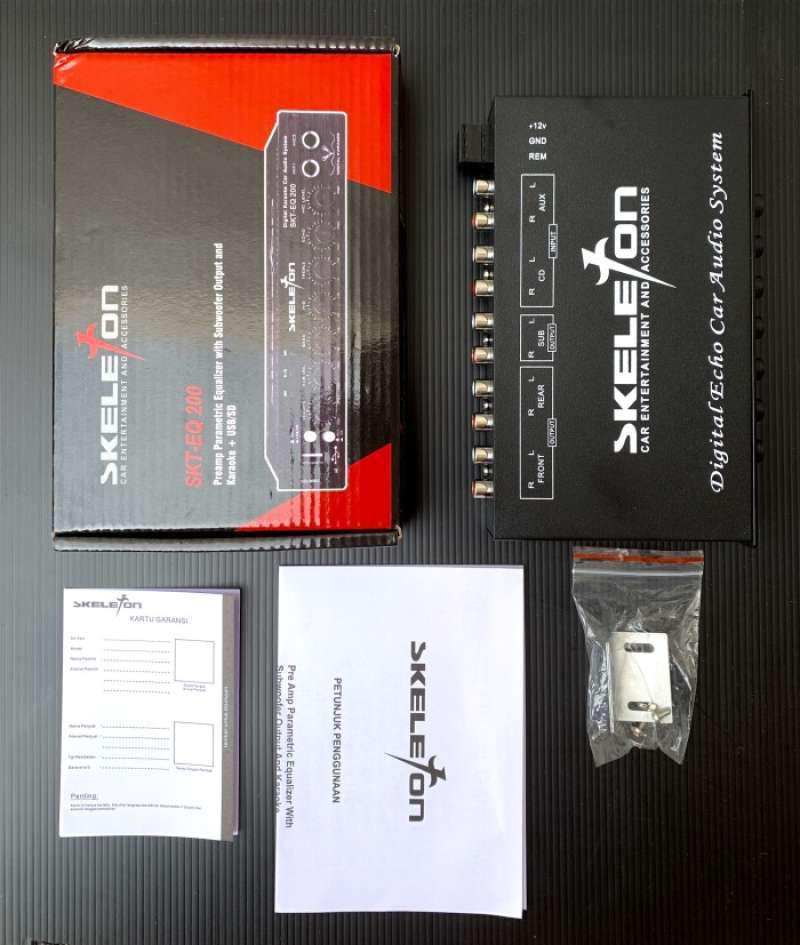 Promo Skeleton Parametric Equalizer Karaoke, Usb & Sd Port Eq200 Diskon ...