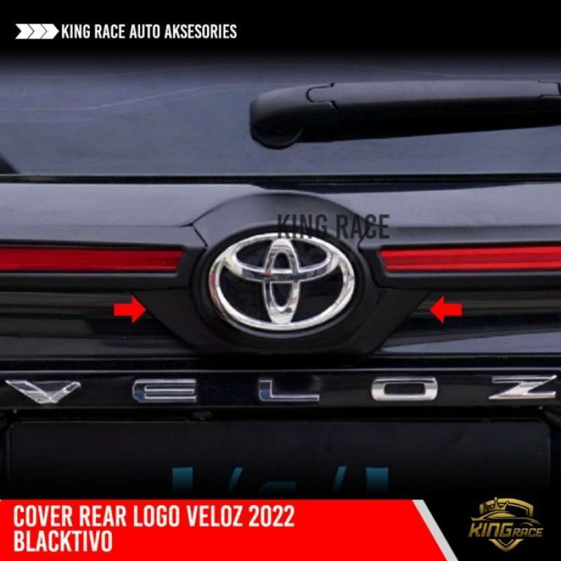 Promo Cover Rear Logo Belakang Mobil All New Veloz 2022 Model Ring ...