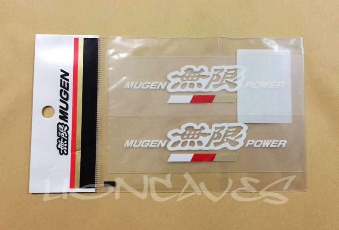 Promo Mugen Power Stiker A White - Av61- Made In Japan Diskon 19% Di ...