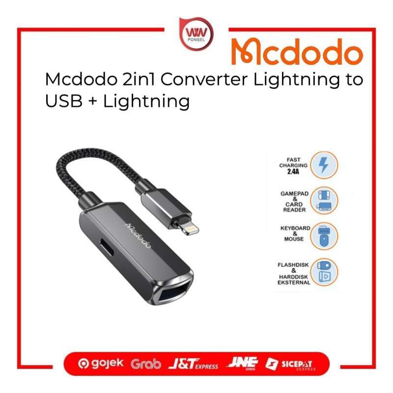 Jual Mcdodo 2 In 1 Lightning Original Terbaru - Harga Promo Murah Juli ...