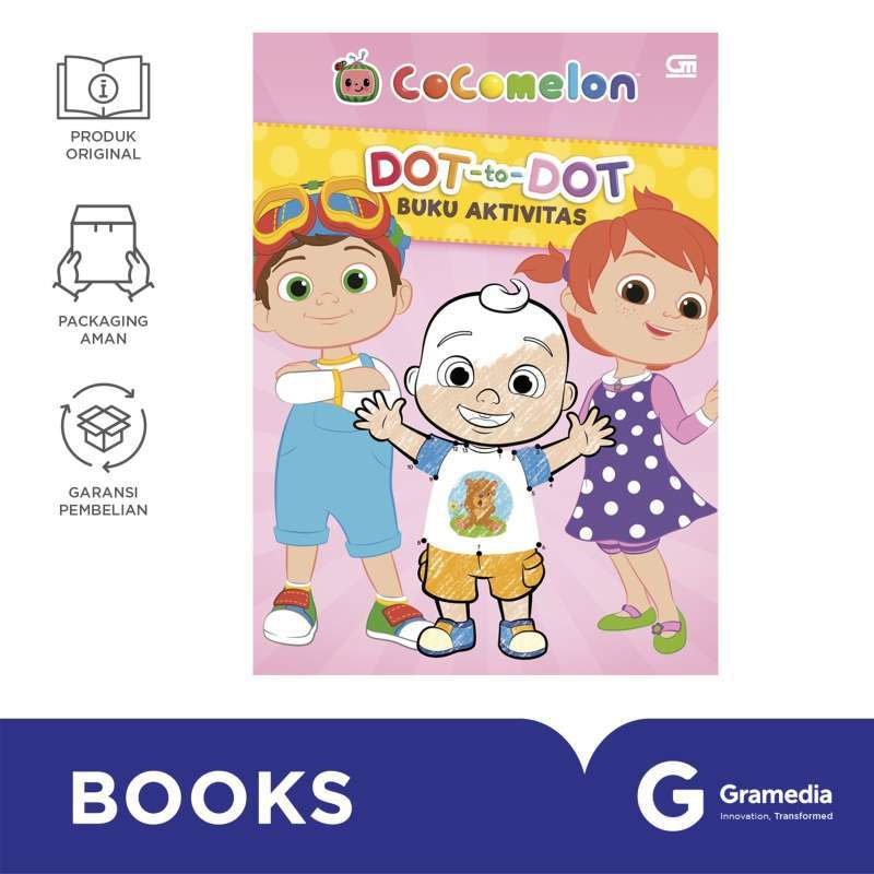 Jual Buku Mewarnai Cocomelon: Dot To Dot Buku Aktivitas Di Seller ...