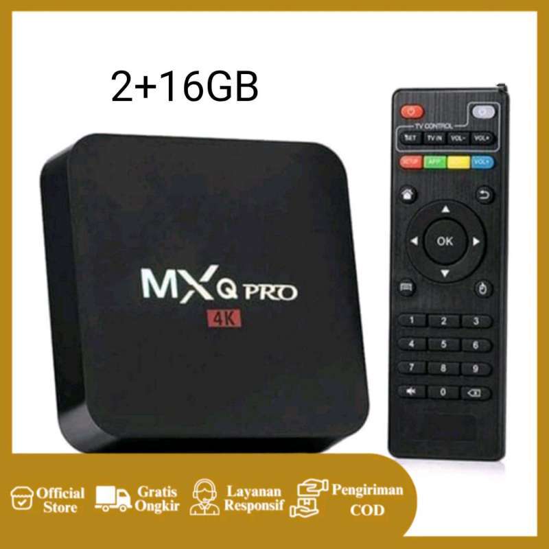 Jual Tv Box Pro 4k 5g Smart Tv Box Media Player Ram 2 Rom 16 Android 10 ...