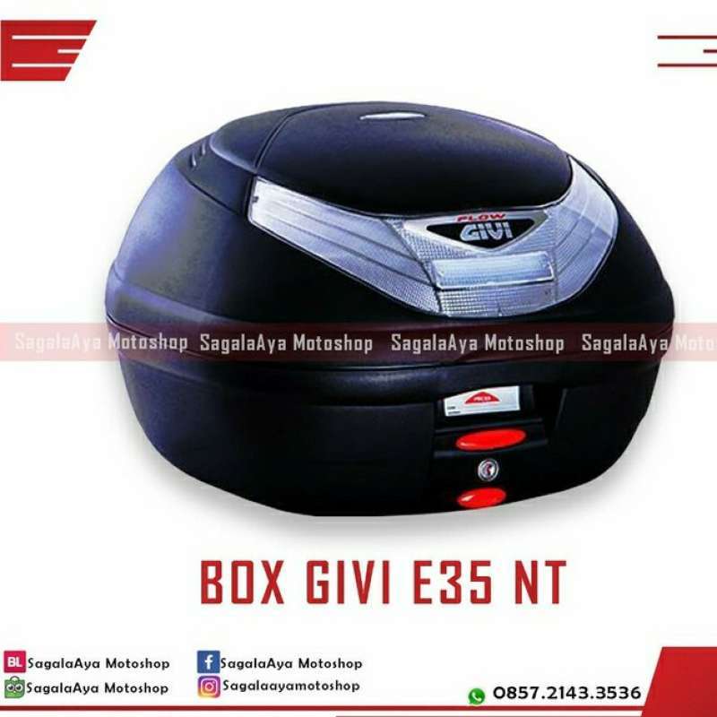 Promo Top Box Motor New Givi E35 Nt ( Mika Bening) Diskon 33% Di Seller ...