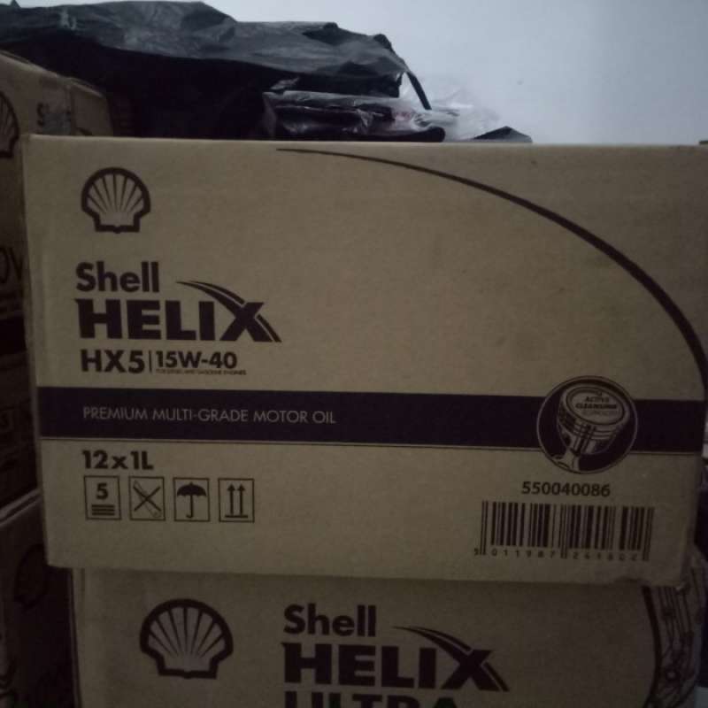 Promo Shell Helix Hx5 1 Liter ( Dus) Diskon 8% Di Seller Toplets Shop ...