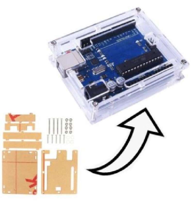Jual Box Arduino Case Plastic Arduino Uno R3 Box Kotak Case Arduino Box Uno Abs Di Seller It 