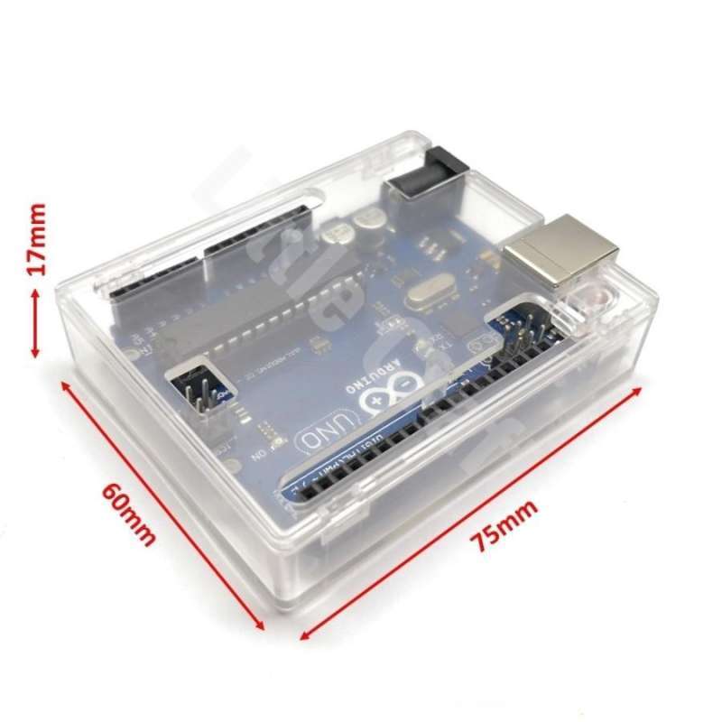 Jual Box Arduino Case Plastic Arduino Uno R3 Box Kotak Case Arduino