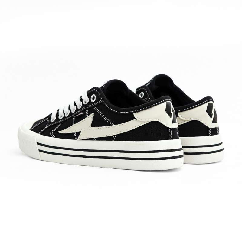 Promo Saba Titan Black White - Sepatu Sneakers Casual Pria Wanita ...