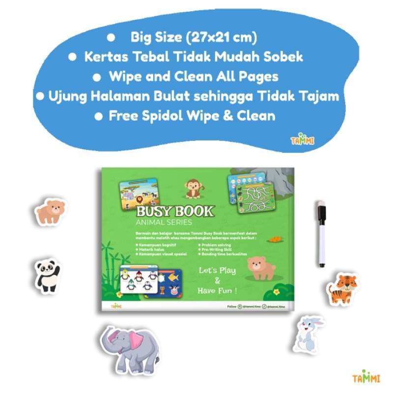 Promo Busy Book / Buku Aktivitas Anak Paud Tk / Activity Book Diskon 29 ...