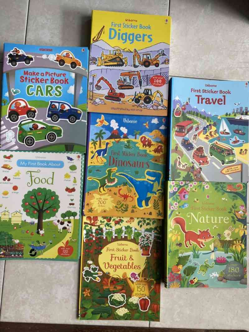 Promo Usborne My First Sticker Book Buku Sticker Anak - Nature ...