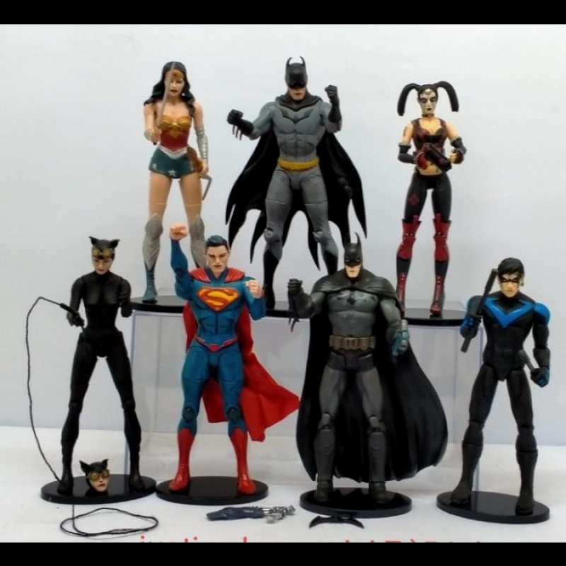 Promo Dc Comic Injustice Jla Justice League Superman Batman Figure Set ...