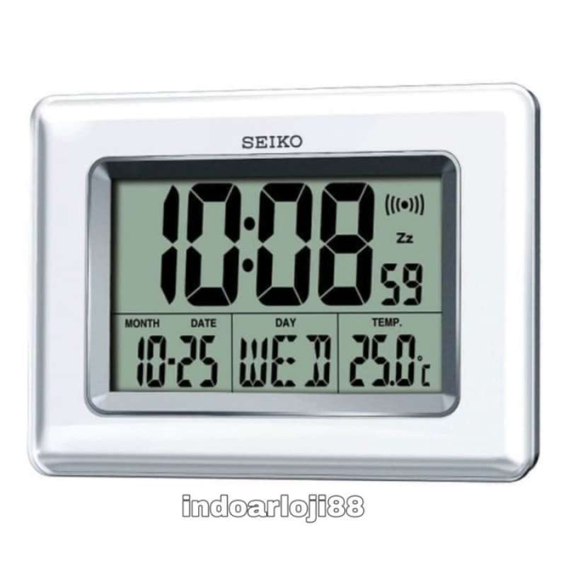 Promo Jam Meja Digital / Jam Dinding Digital Seiko Qhl058w Alarm Clocks ...