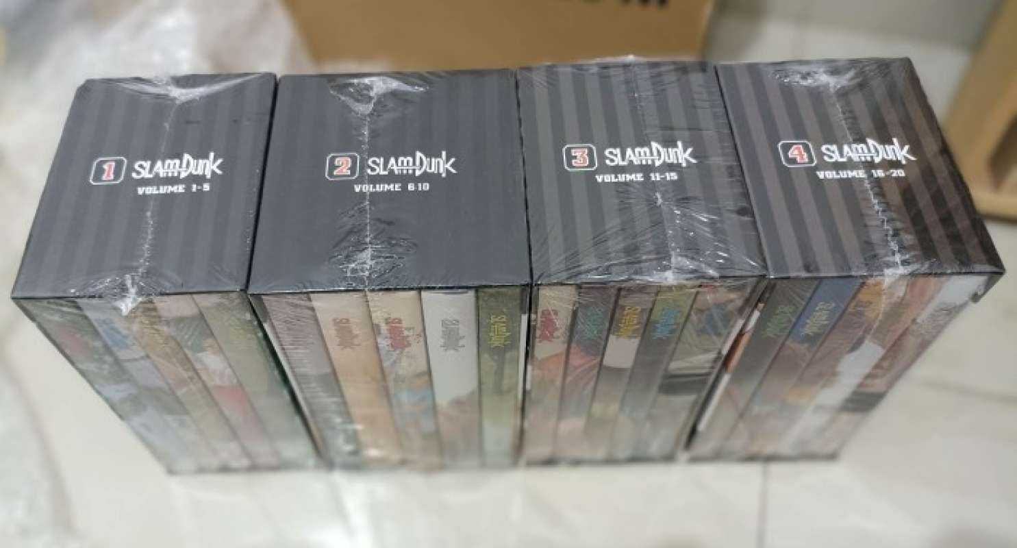 Promo Komik Slam Dunk Box Set 1-4 Tamat - Limited Elex Media Diskon 23% ...