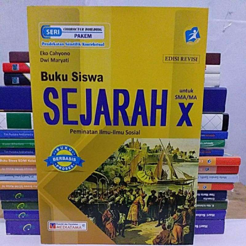 Promo Buku Siswa Sejarah Peminatan Untuk Sma/ma Kelas X Mediatama Diskon 31% Di Seller Huka Shop ...