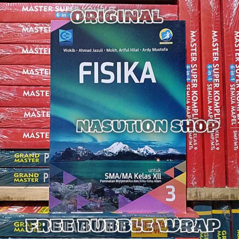 Promo Buku Fisika Untuk Kelas 3 / Xii 12 Sma K13 Edisi Revisi Grafindo Ori Diskon 27% Di Seller ...