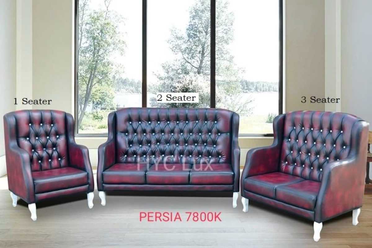 Sofa kulit 3 seater store