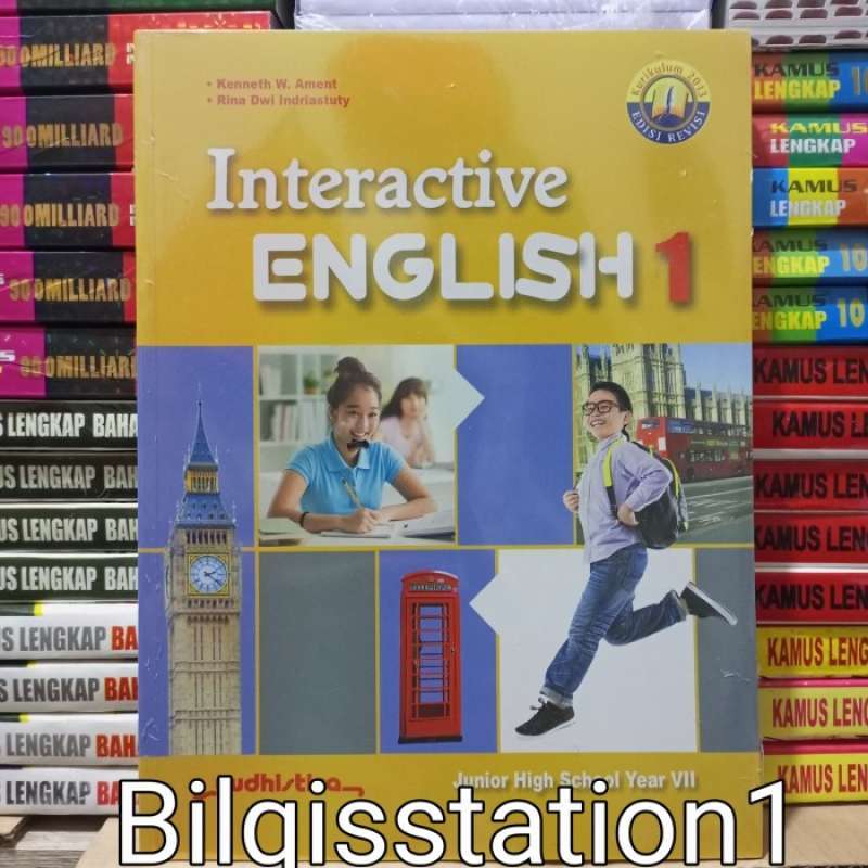 Promo Buku Interactive English 1,2,3 Kelas 7 8 9 Smp K13 Revisi ...