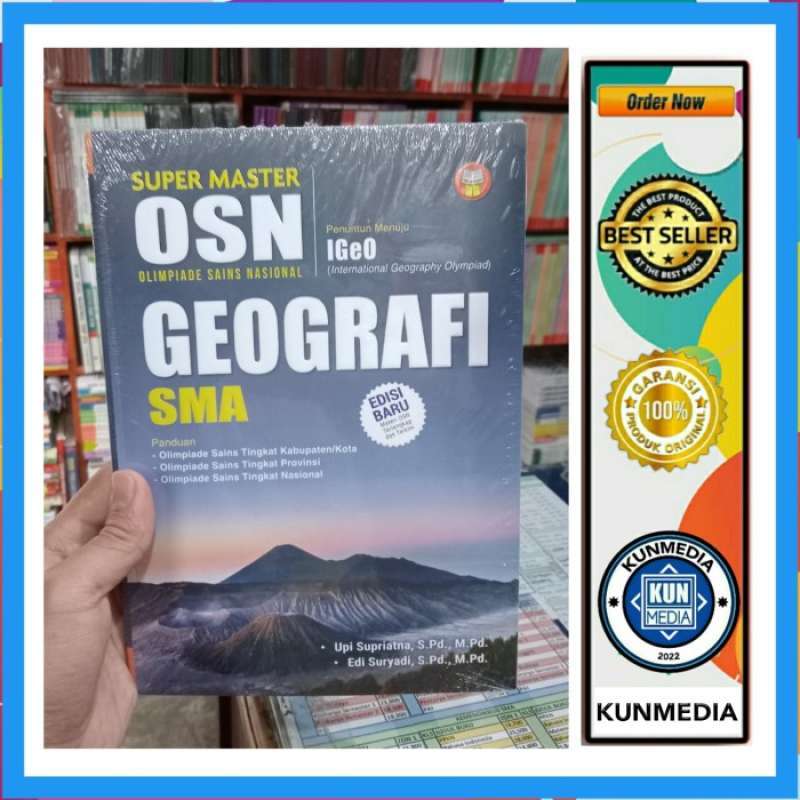 Promo Buku Super Master Osn Ksn Olimpiade Sains Nasional Geografi Sma Yrama Diskon 26% Di Seller ...
